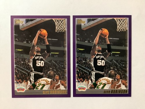 2000-01 Topps San Antonio Spurs Basketball #157 David Robinson | eBay