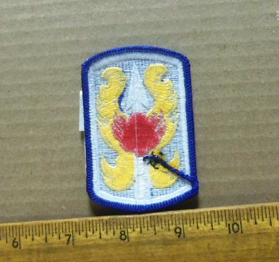 US Army - 199th Infantry Brigade Embroidered Patch (NOS) | eBay