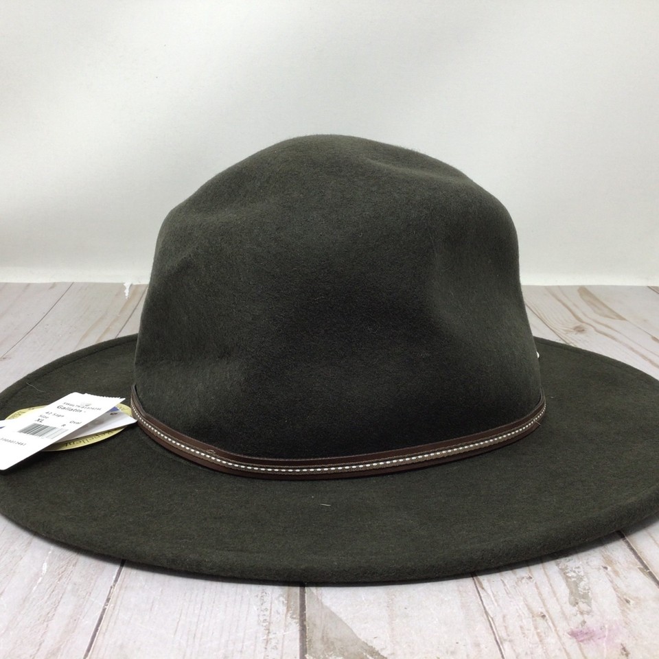 Stetson Gallatin Men's Outdoor Wool Hat Sage Size XL Crushable USA Made ...