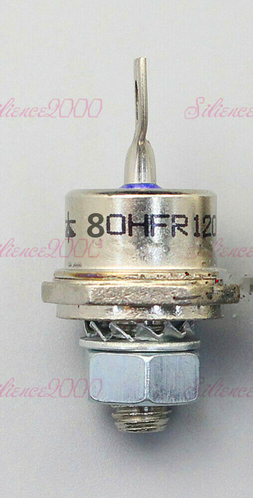 1Pc 100/85/50A 1200V Positive Cathode/Negative Anode Stud Mount Diode ...