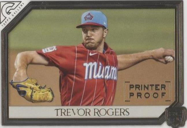 2021 Topps Gallery - Trevor Rogers #27 Printer Proof (RC) for sale ...