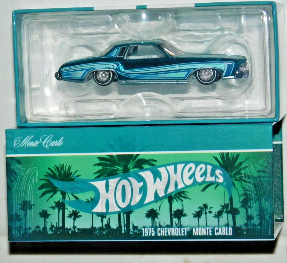 HOT WHEELS 2024 RLC EXCLUSIVE 1975 CHEVY MONTE CARLO LOWRIDER WITH ...