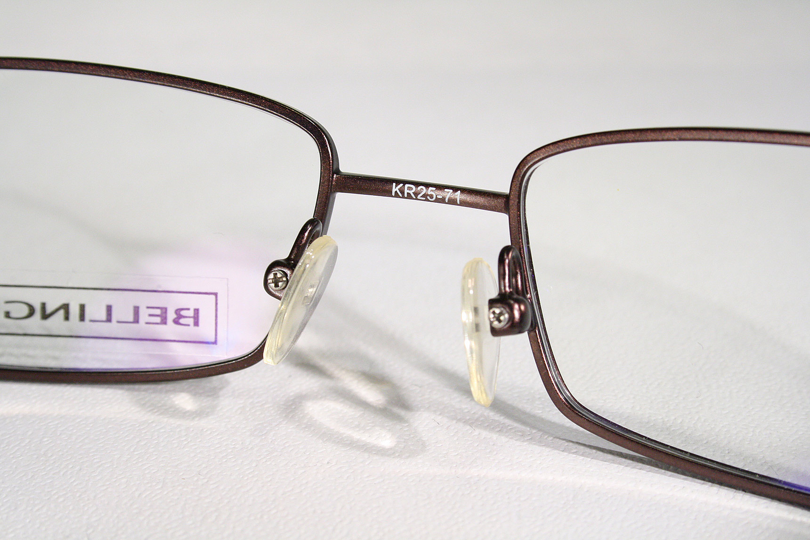 BELLINGER Satin Black Nordic Eyeglass Frames Glasses with Greenish Blue ...