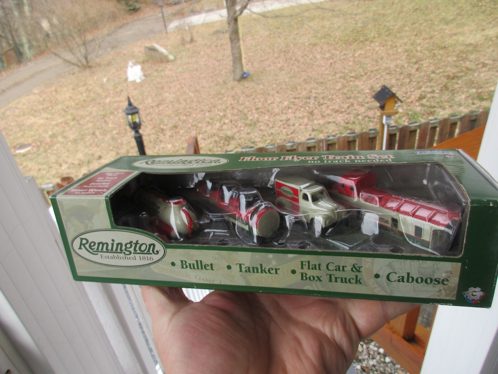 Gearbox 00293 Remington Floor Flyer 4 Piece Diecast Train Set~~NEW!! | eBay
