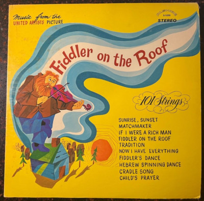 Fiddler on the Roof - 101 Strings - Alshire Records Vintage Vinyl | eBay