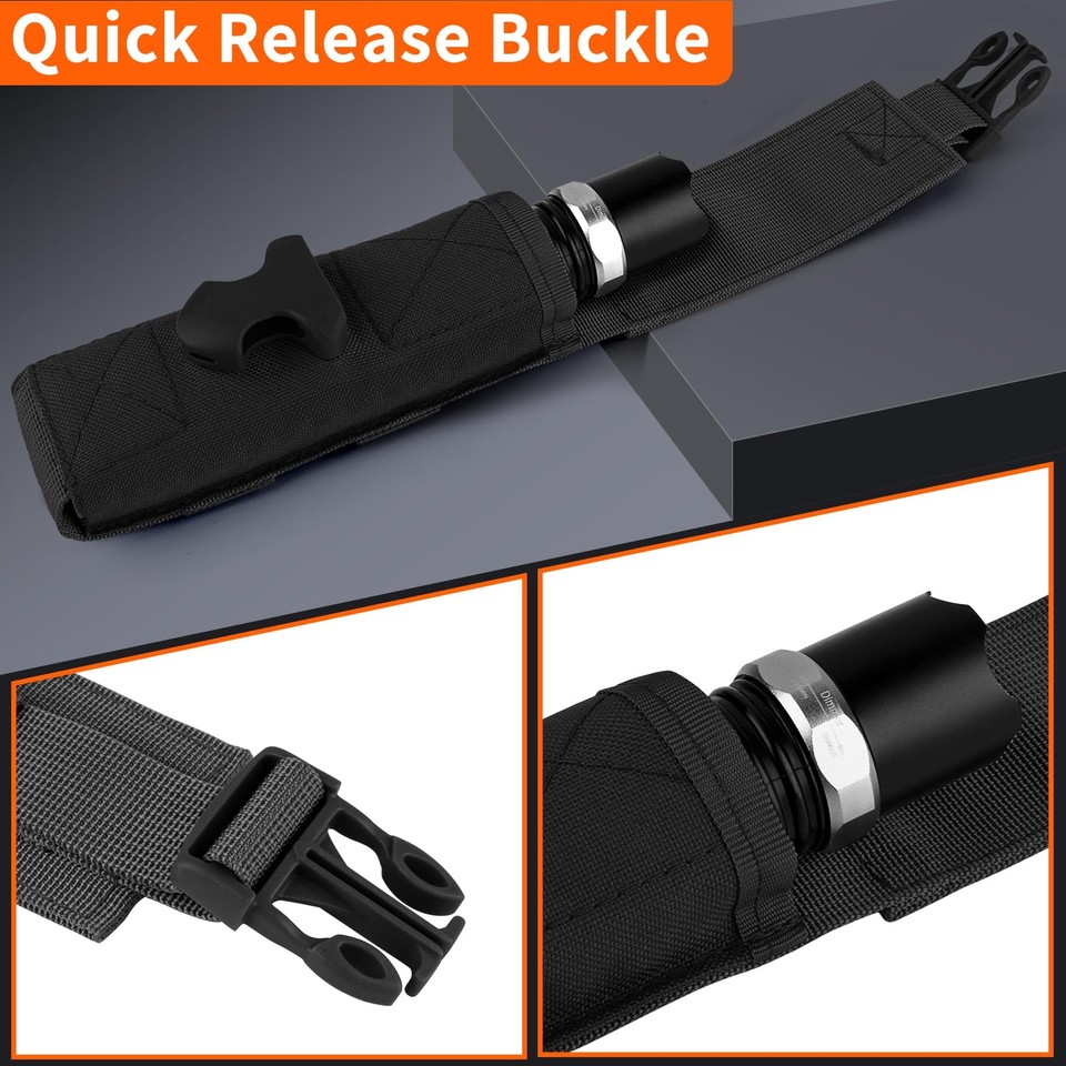 Tactical Molle Flashlight Pouch Holster Case Belt Bag Mini Tool Pouch ...