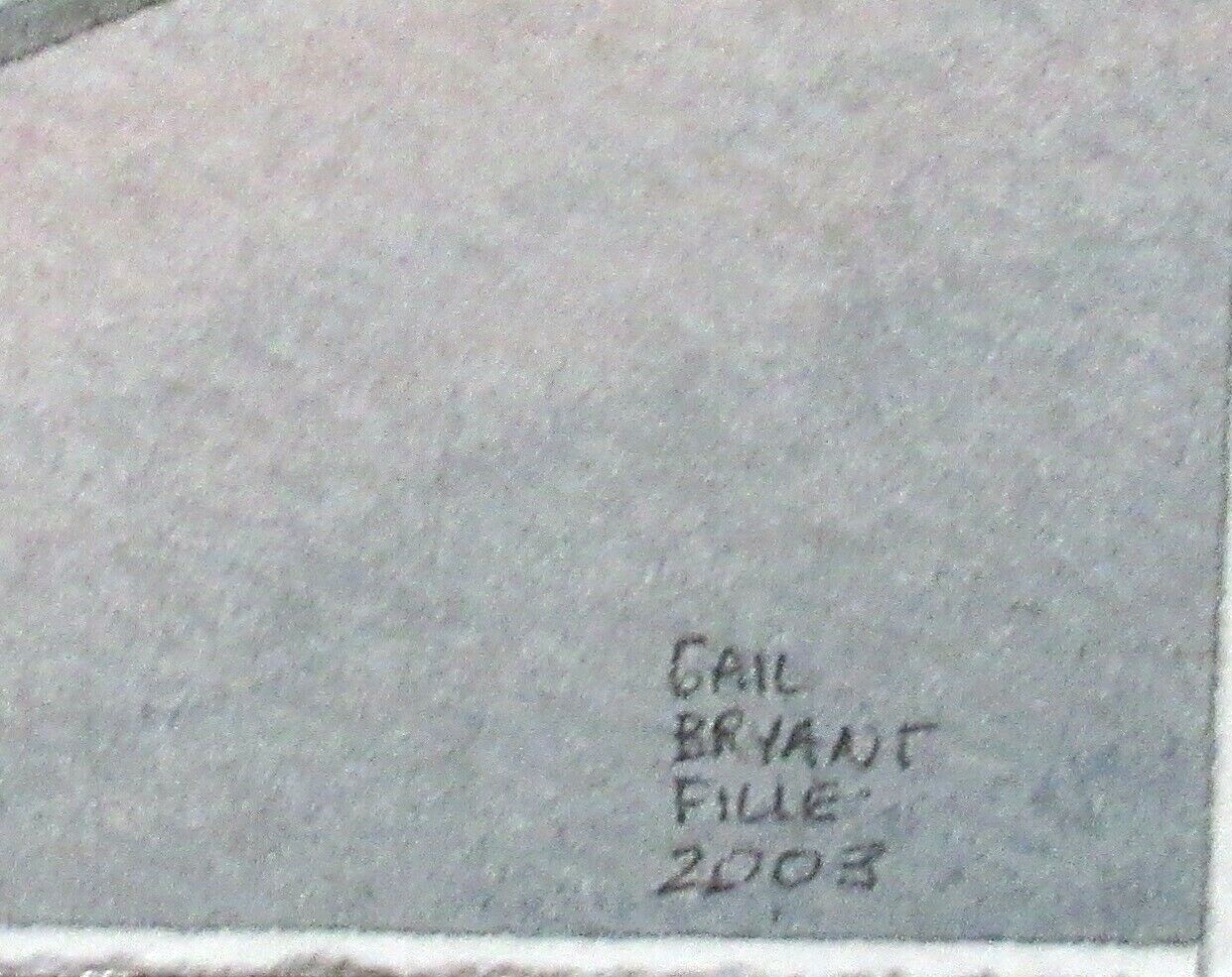 GAIL BRYANT FILLE "DUMAINE" NEW ORLEAN STREET ORIGINAL WATERCOLOR ...