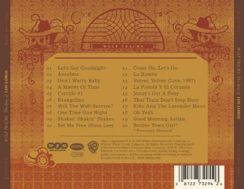 Wolf Tracks: The Best of Los Lobos by Los Lobos (CD, Feb-2006, Rhino ...