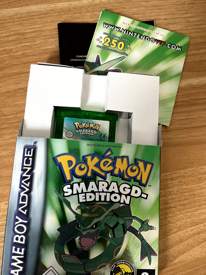 Pokémon: Smaragd-Edition (Nintendo Game Boy Advance, 2005) 45496461485 ...
