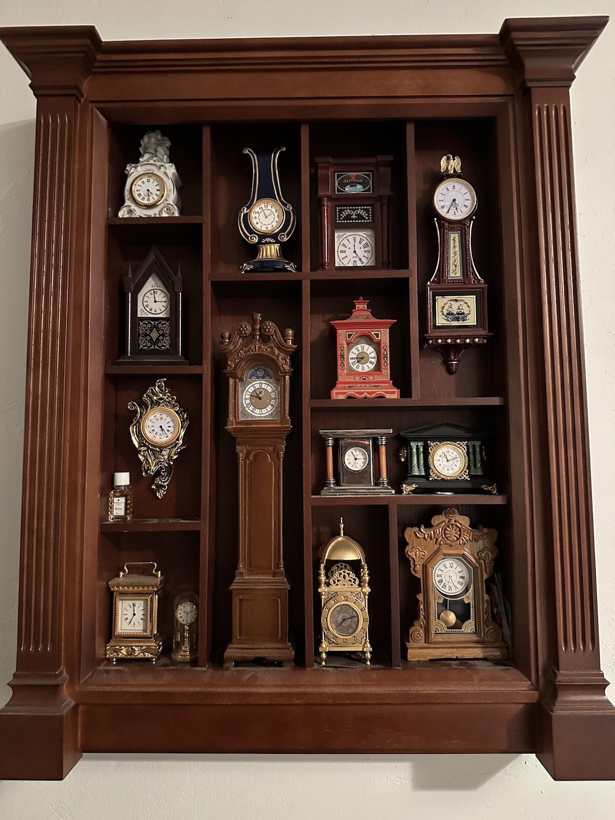 Franklin Mint Miniature Clocks Collection Antique 1980 | eBay