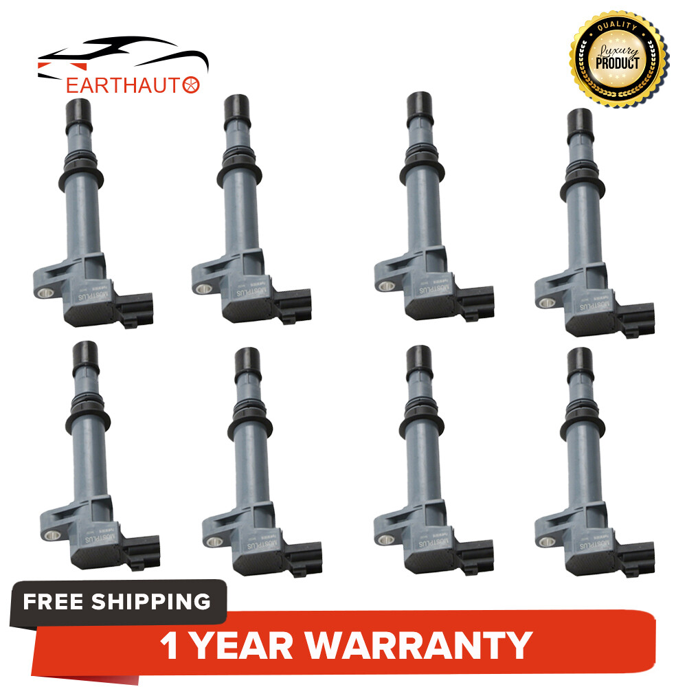 8PCS Ignition Coils Kit For Dodge Jeep Mitsubishi 3.7L V6 4.7L V8 UF270 ...