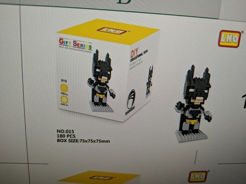 Nano building blocks figure DC Justice League Batman | eBay UK