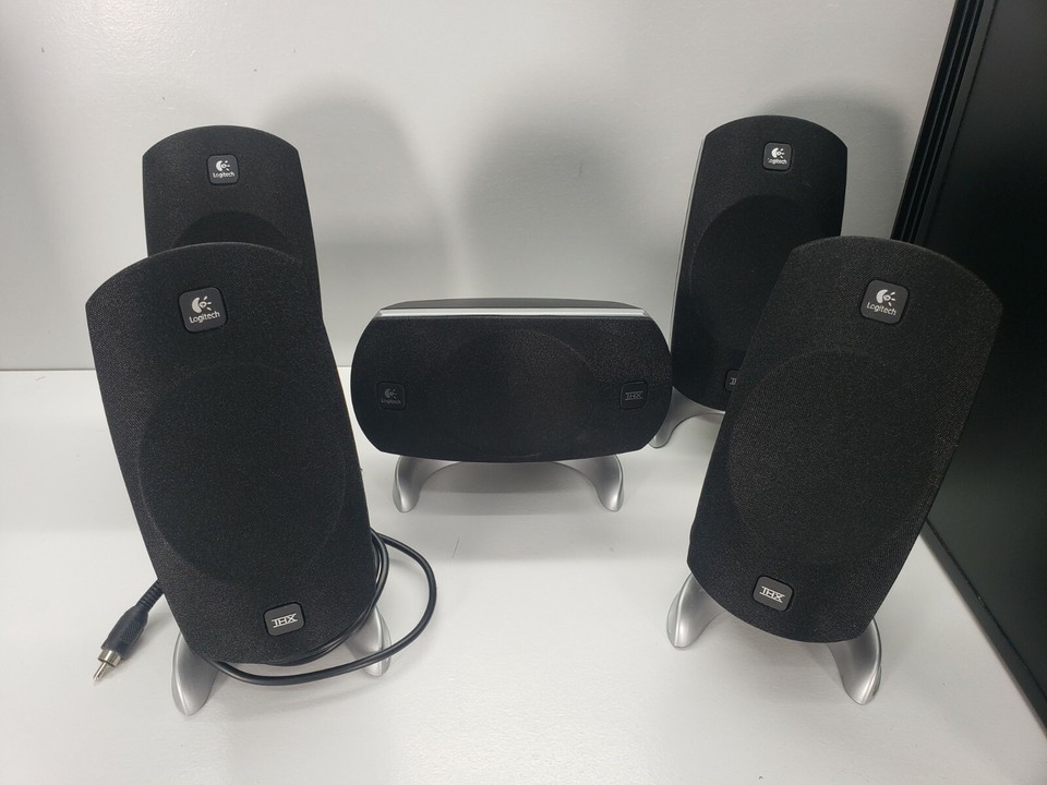Logitech Z-5300 THX 5.1 Full Surround Sound Computer Speaker System | eBay