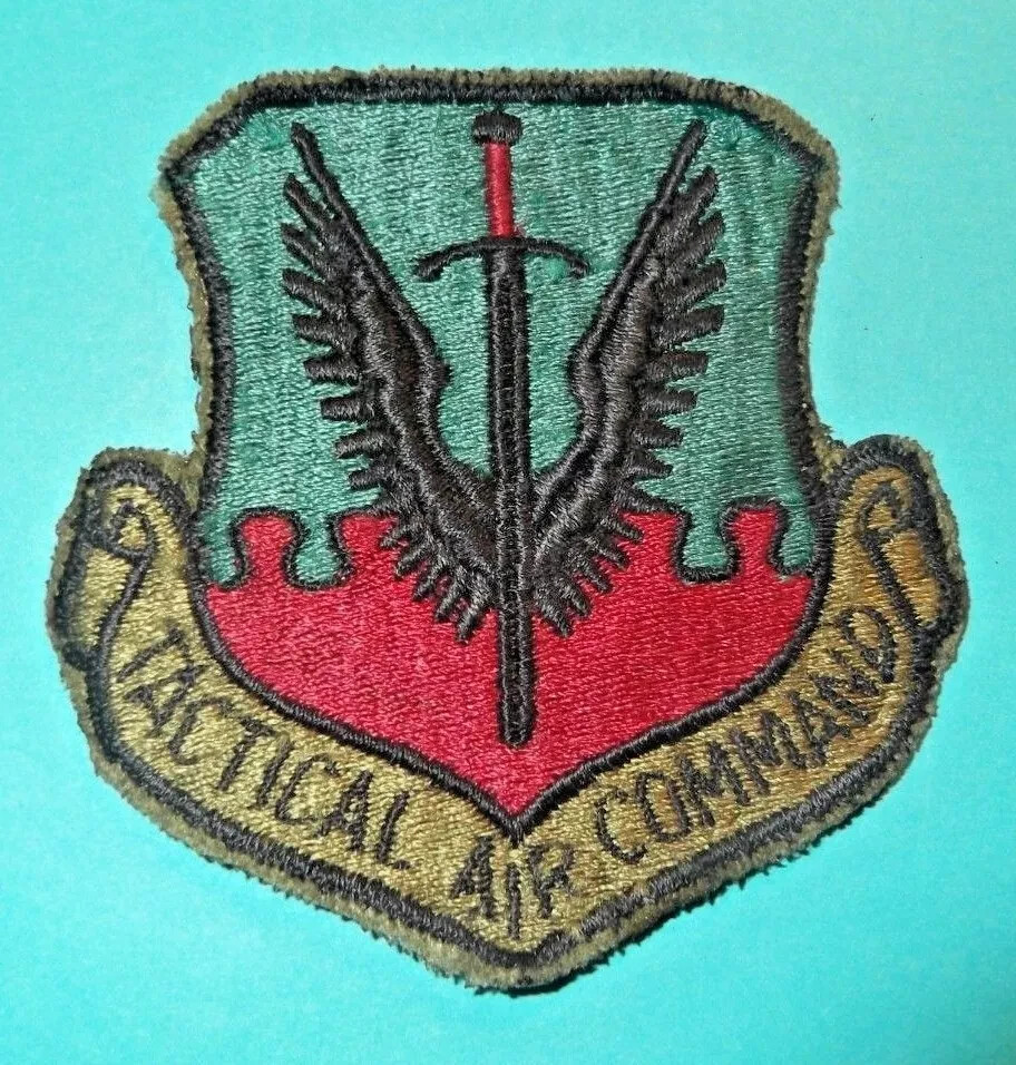 Military USAF Tactical Air Command Patch Full Color Insignia Unit #797 ...