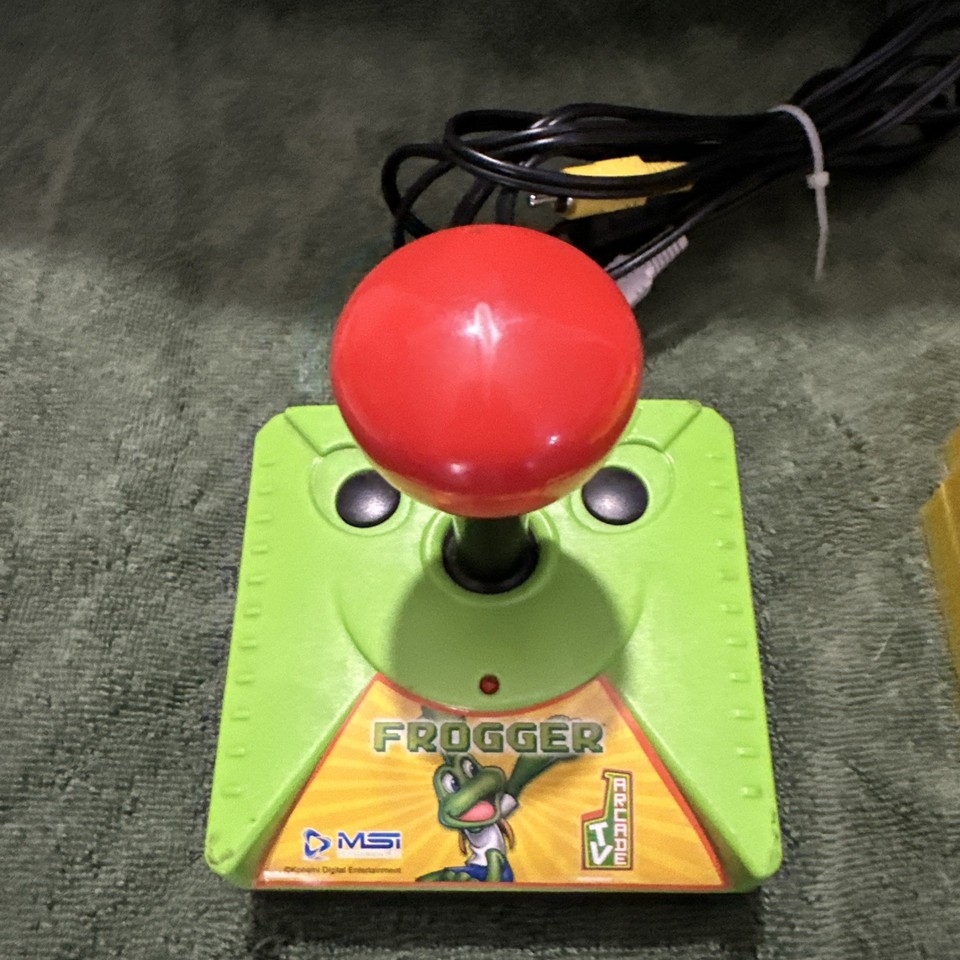 Pac-Man Connect / Frogger TV Arcade Lot of 2 Plug & Play Games *TESTED ...