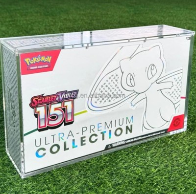 PRE-ORDER Pokemon 151 Ultra Premium Collection Acrylic Case Magnetic ...