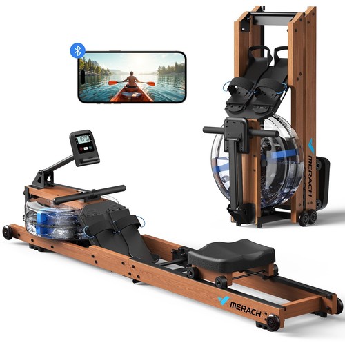Water Rowing Machines for Home, Foldable Row Machine with 400LBS Weight ...