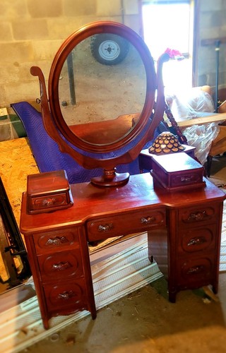 Antique Davis Cabinet Co Lillian Russell 3 Piece Bed Room Suite | eBay