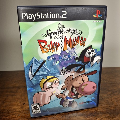 Complete Game Grim Adventures of Billy & Mandy Sony PlayStation 2, 2006 ...