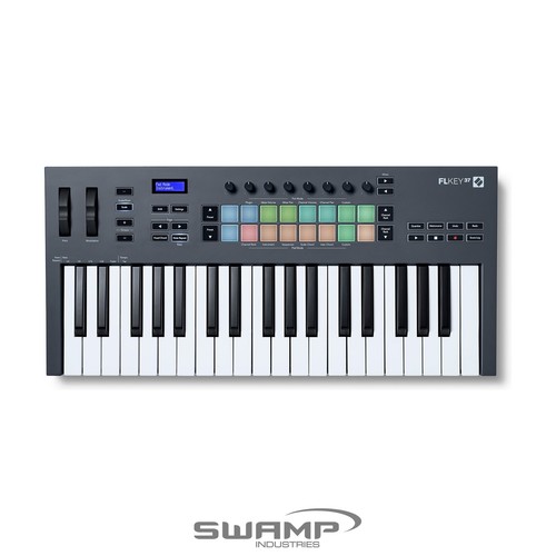 NOVATION FLKey 37 Key MK1 USB MIDI Keyboard Controller use with Fruity ...
