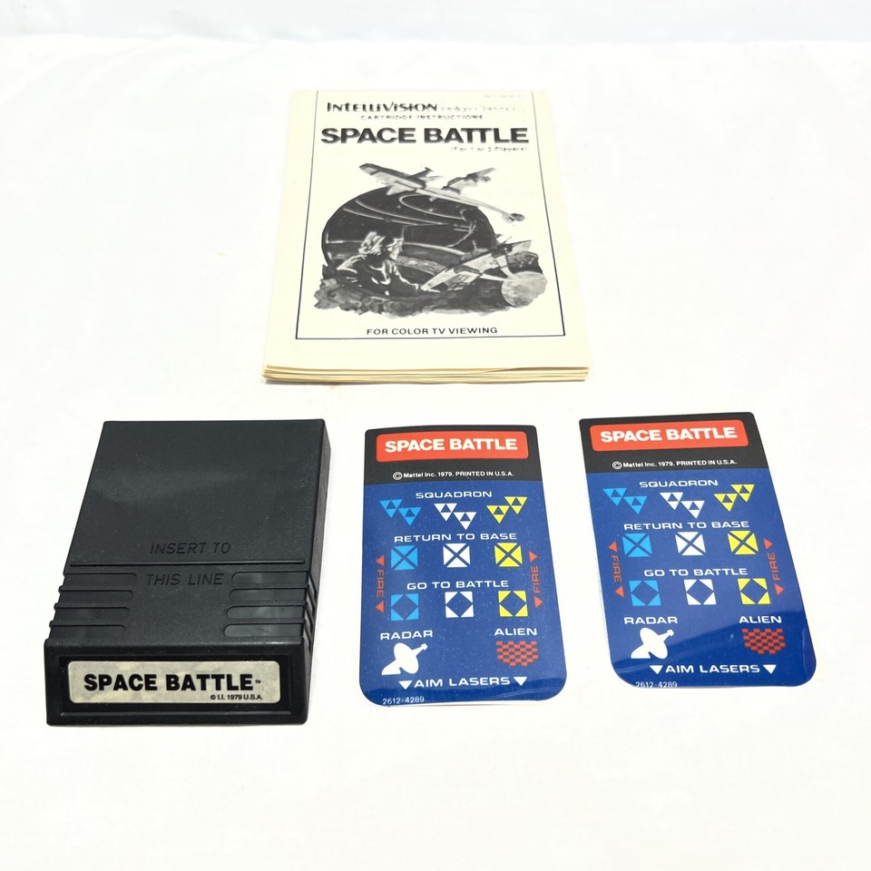 Intellivision: Space Battle #2612 (Intellivision, 1979) COMPLETE IN BOX ...