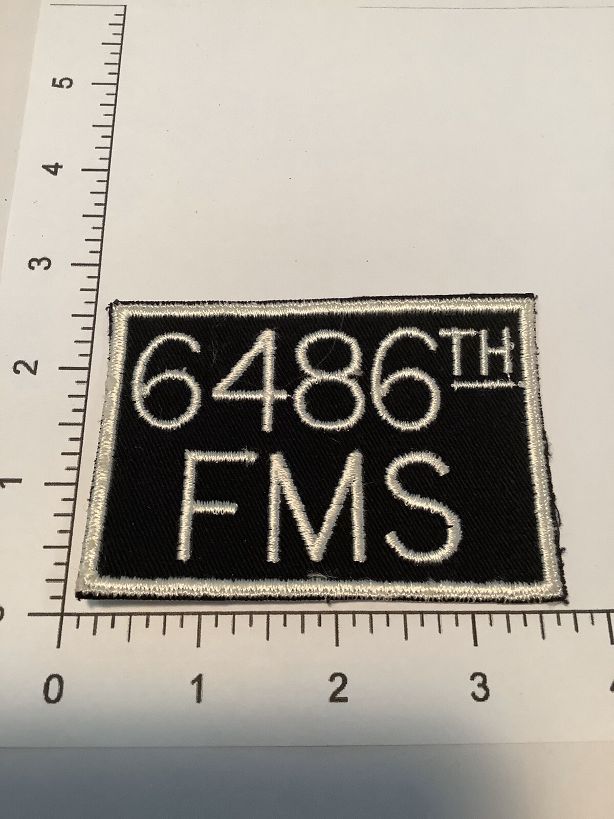 USAF 6486 Th FMS PATCH | eBay