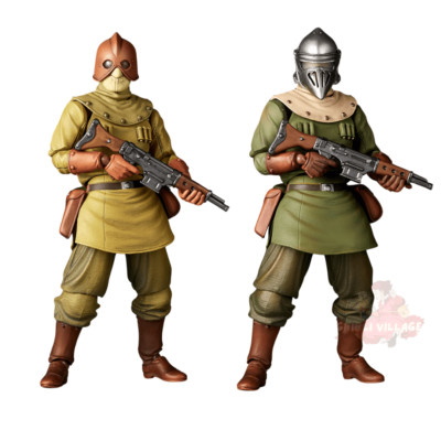 Nausicaa of the Valley of the Wind Takeya style 2 Torumekia soldiers ...