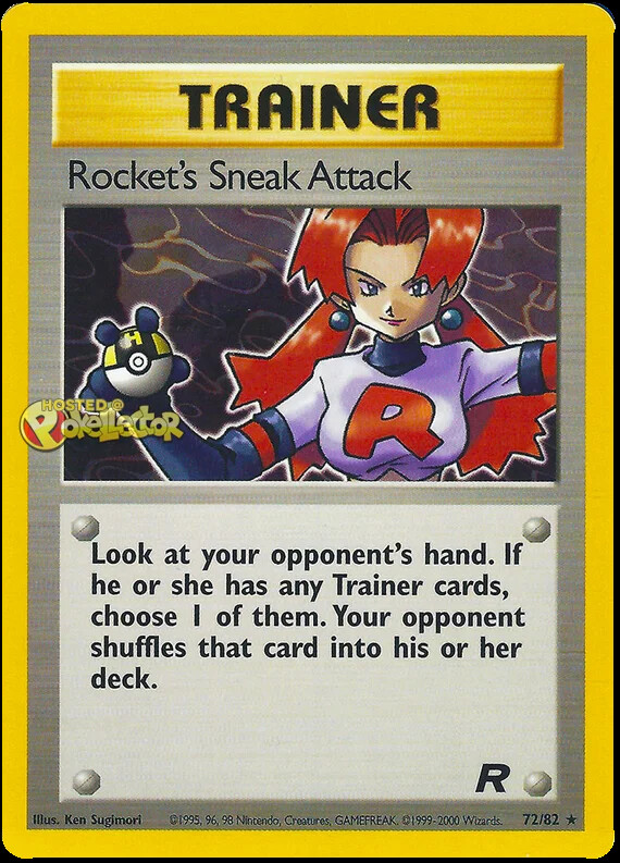 Pokémon Team Rocket Set Unlimited - Choose Your Card! 2000 Vintage WoTC ...