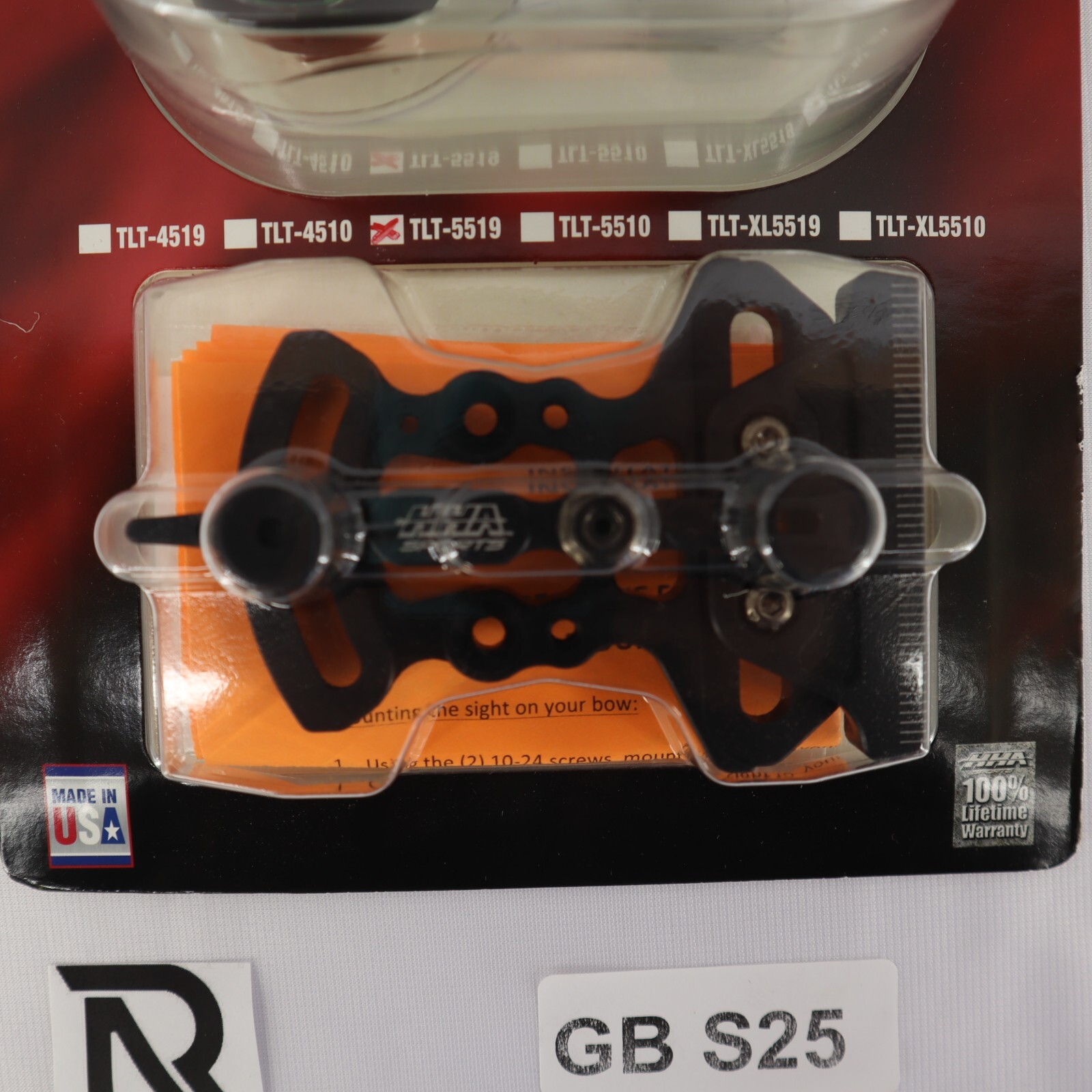 NEW HHA Sports Tetra LT 1 Pin Archery Bow Sight RH TLT-5519 Right Hand ...