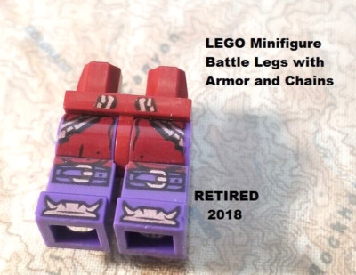 LEGO Minifigure Purple Legs Copper Chains Ninjago Body Part Nija Battle ...