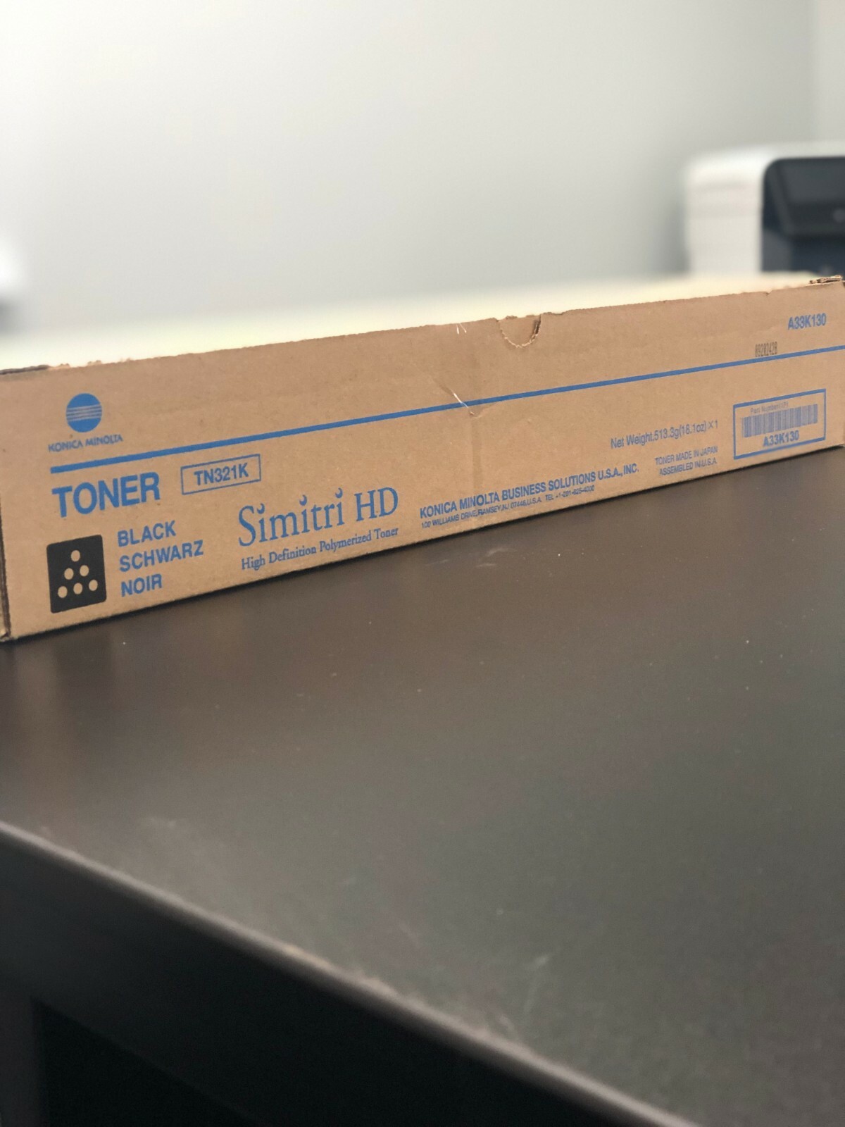 Konica TN-321 Black Toner Cartridge Genuine New A33K130 | eBay