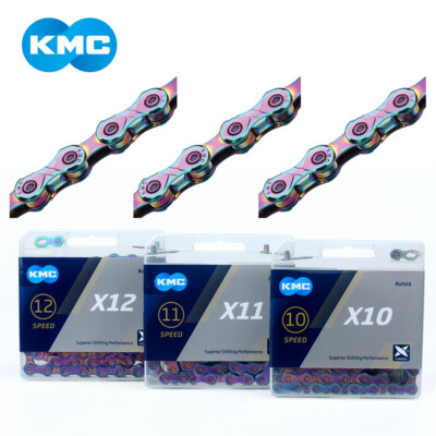 KMC Aurora Bicycle Chain X10 X11 X12 MTB Chains Road Bike Chain For ...