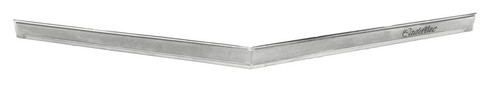 75 76 Cadillac Fleetwood & Deville—Hood Front Lip Trim Molding 1605349 ...