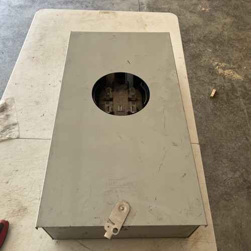 400 / 320 Amp Meter Base / Meter Socket Single Phase Overhead ...