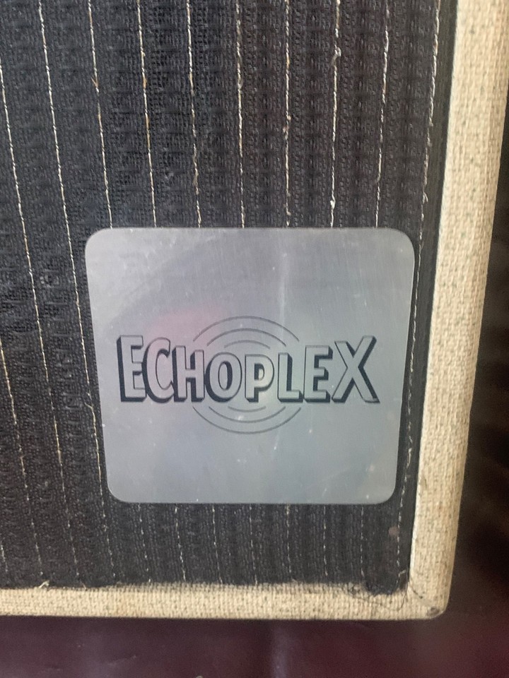 1960s Echo Plex lunchbox combo amp w vintage 25w Celestion Speaker | eBay