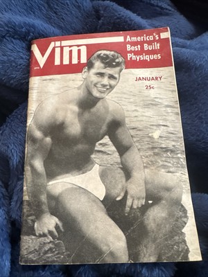 VIM November 1954 Vol. 1 No. 7 Gay Male Beefcake Magazine | eBay