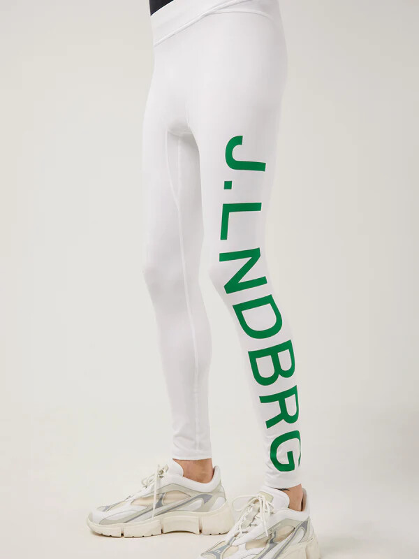 J. Lindeberg Men's WEST COMPRESSION TIGHTS FMJS05267 0000 White Various ...