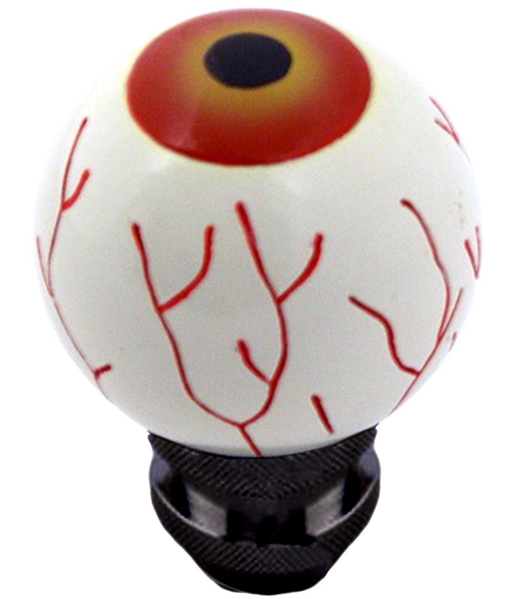 Pilot Auto Eyeball Shift Knob/Black Metal/Fits Manual/Shifter 5/16" 9/16" NEW | eBay