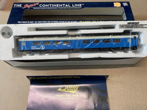 Rapido Trains Super Continental Line 103060 HO GN #1073 Cafe-Bar Lounge ...