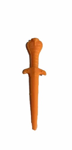 1993 TMNT Ninja Turtles Mummy Raph Dagger Part Orange Cobra Sai weapon ...
