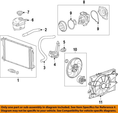 GM OEM-Radiator 25952759 | eBay