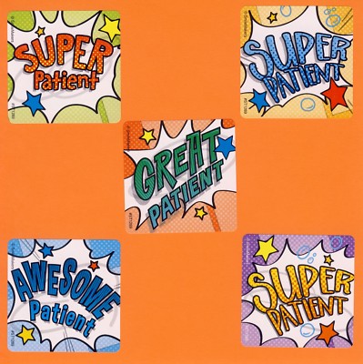 10 Super Patient Large Stickers - Medical | eBay