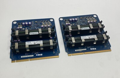 2 x Apple G5 630-8751 / 820-2178-B Memory Slot Riser Card with 10GB RAM ...
