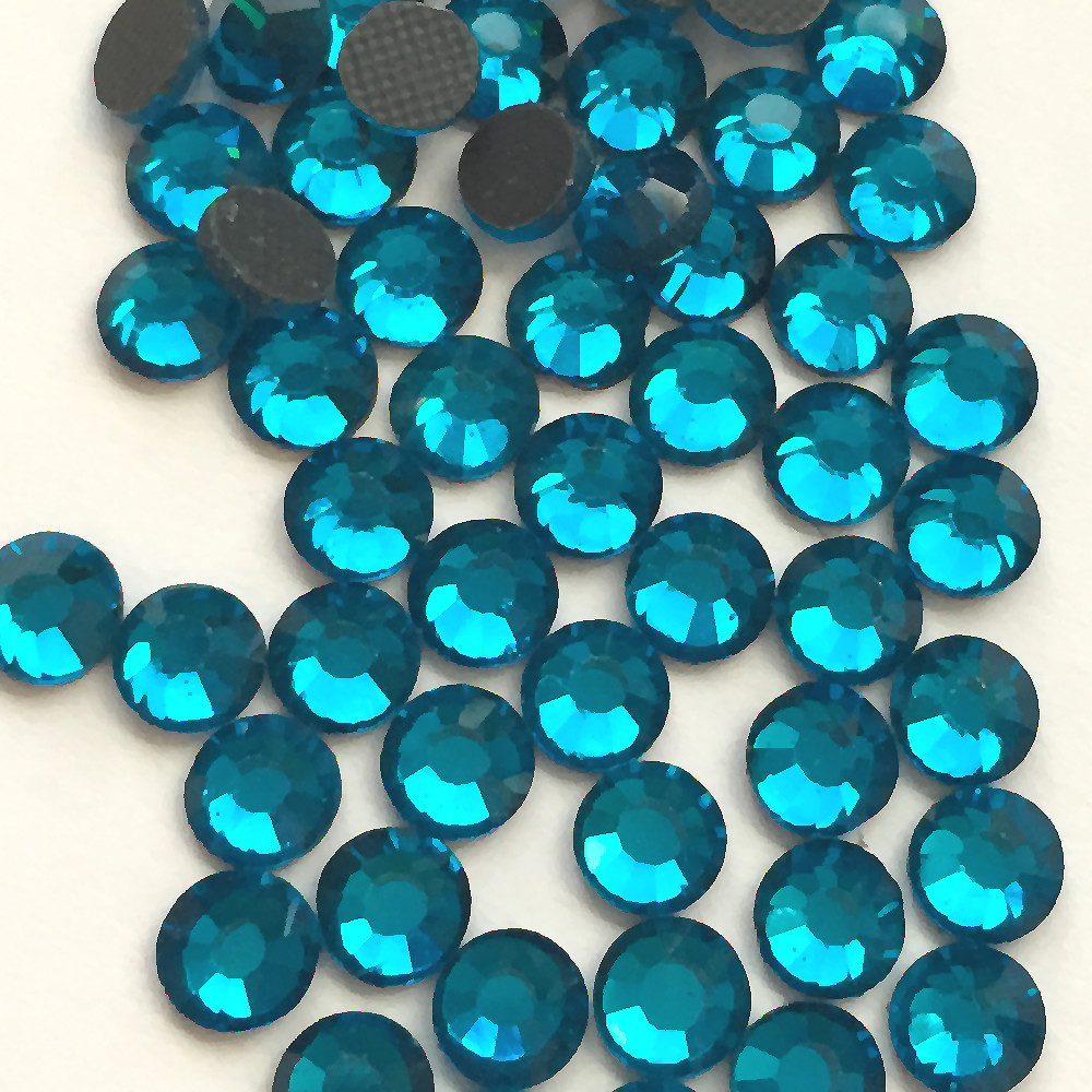 1440 pcs DMC Iron On Hotfix Crystal Rhinestones Colors SS6 SS10 SS16 ...