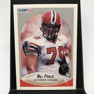 1990 Fleer Bill Fralic #375 Atlanta Falcons | eBay