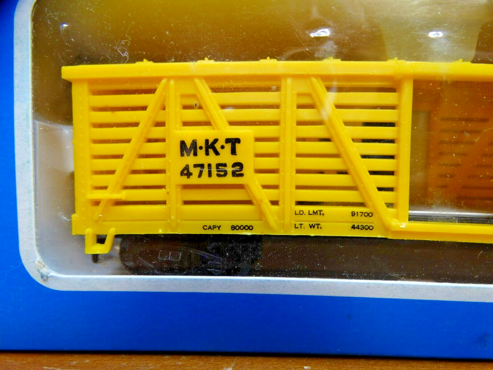 Life Like HO Scale 40' M-K-T 47152 The Katy Model Railroad Train ...