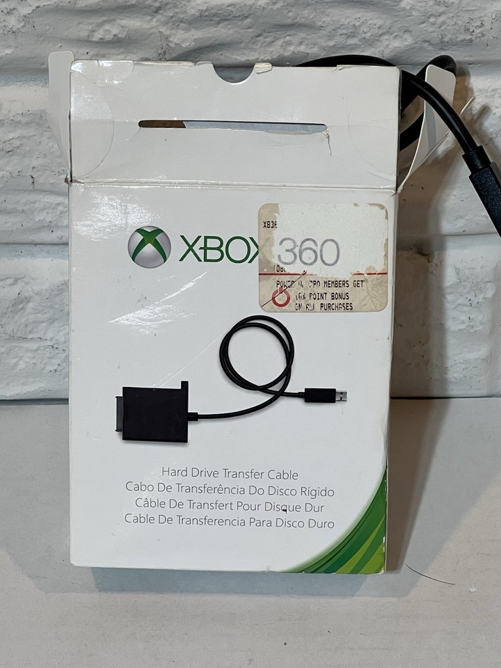 Xbox 360 Microsoft Hard Drive Transfer Cable | eBay