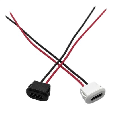 USB C Power Connector 3A Female USB-C Port Panel Mount | eBay