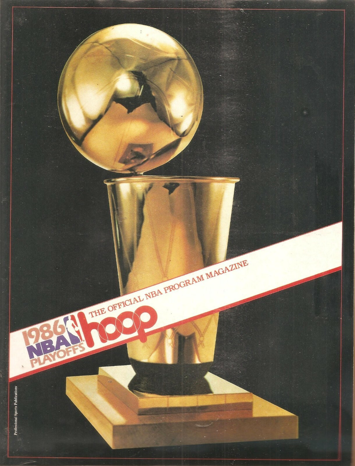 HOUSTON ROCKETS VS LOS ANGELES LAKERS 1986 WESTERN FINALS OFFICIAL GAME ...