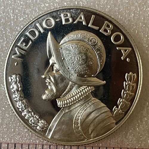 1970 PANAMA MEDIO BALBOA (.400) Coin, Bilon, PROOF. | eBay